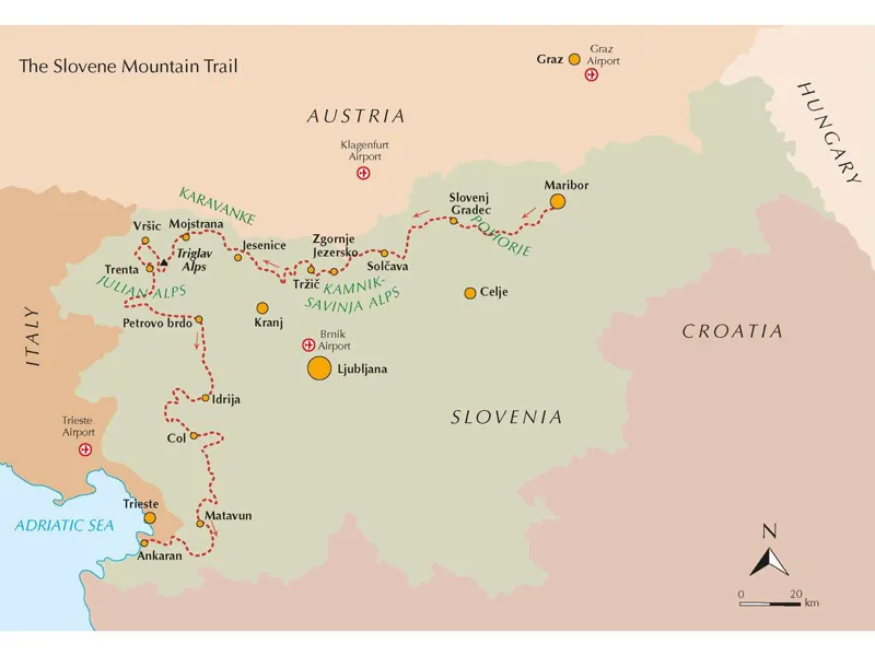 The Slovene Mountain Trail - Slovenska planinska pot